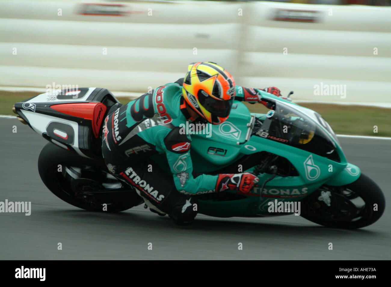 James Haydon on the Foggy Petronas FP 1 Superbike at Brands Hatch SBK ...