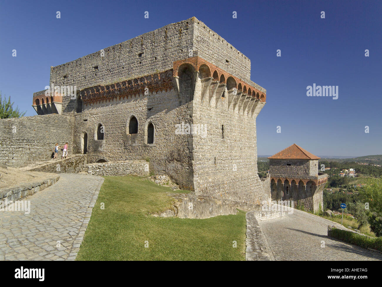 Ourém castle near Fatima, Costa da Prata, Portugal Stock Photo - Alamy
