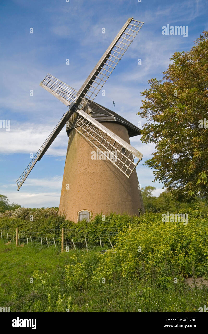 Bembridge Windmill Isle of Wight England UK Stock Photo - Alamy