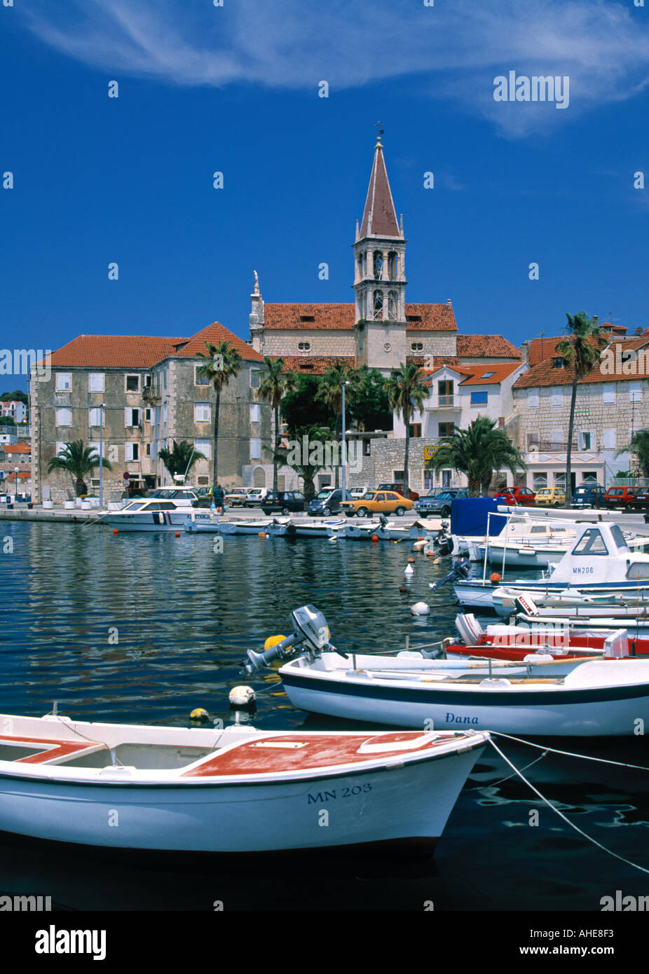 Milna, Brac Island, Croatia Stock Photo - Alamy