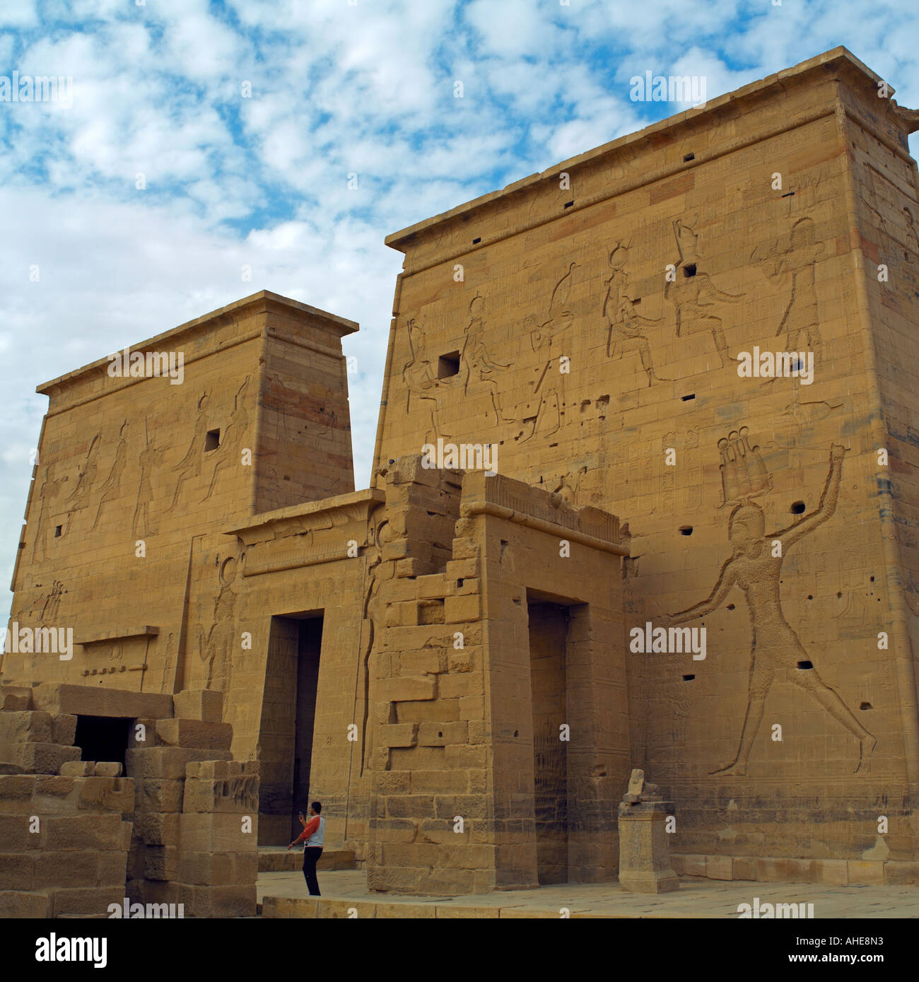 Ptolemaic temple of philae hi-res stock photography and images - Alamy