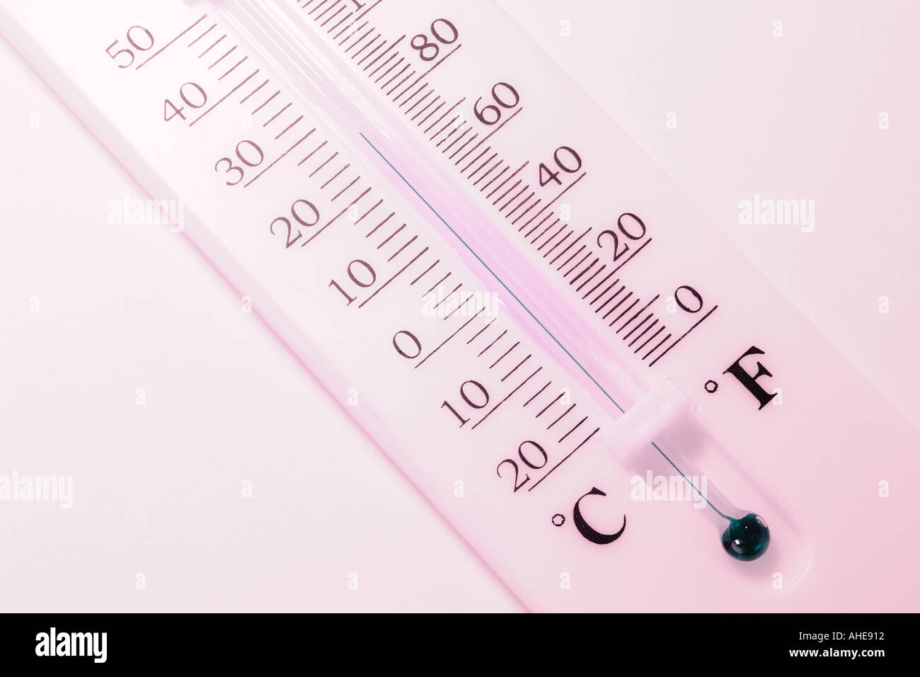 Fahrenheit and celcius thermometer hi-res stock photography and images ...