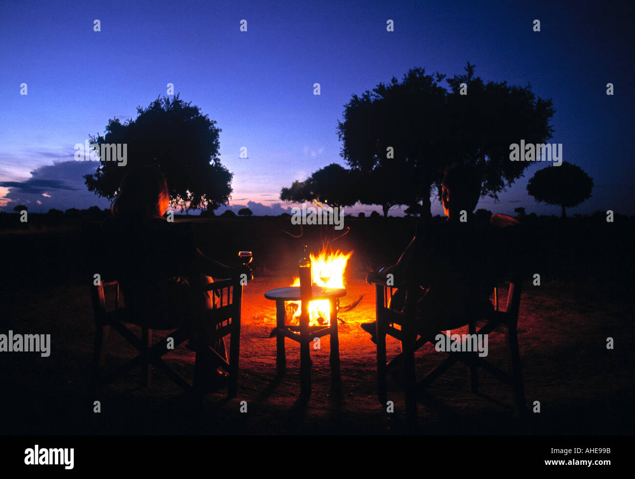 Satao camp, Tsavo East National Park, Kenya Stock Photo - Alamy
