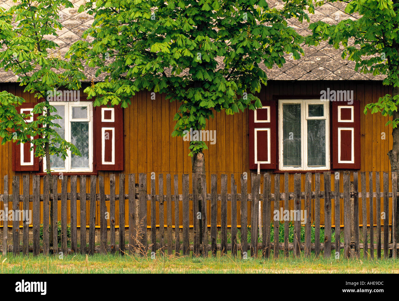 Cottage, Warmia & Masuria, Poland Stock Photo - Alamy