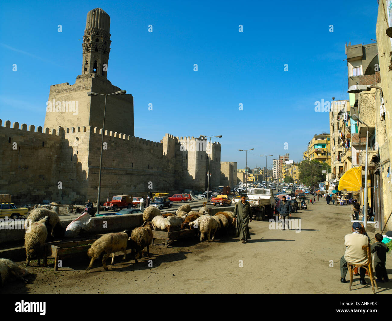 City walls cairo hi-res stock photography and images - Alamy