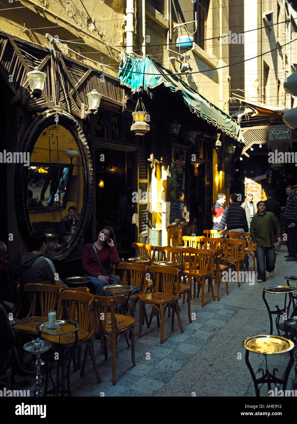 El fishawy café cairo hi-res stock photography and images - Alamy