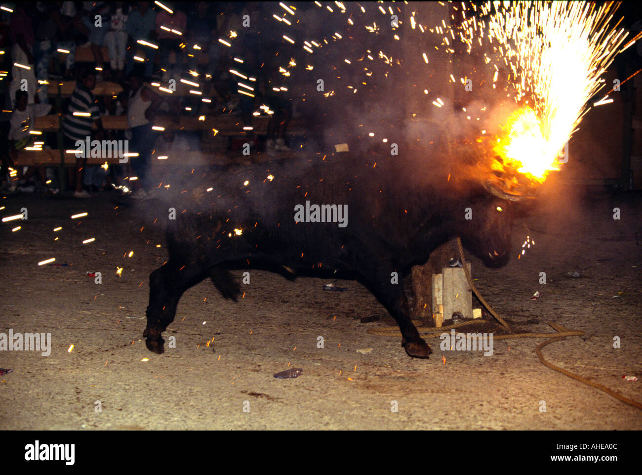 Toro de fuego hi-res stock photography and images - Alamy