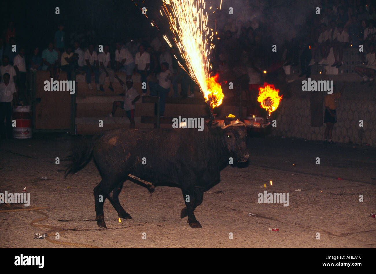 Toro de fuego hi-res stock photography and images - Alamy