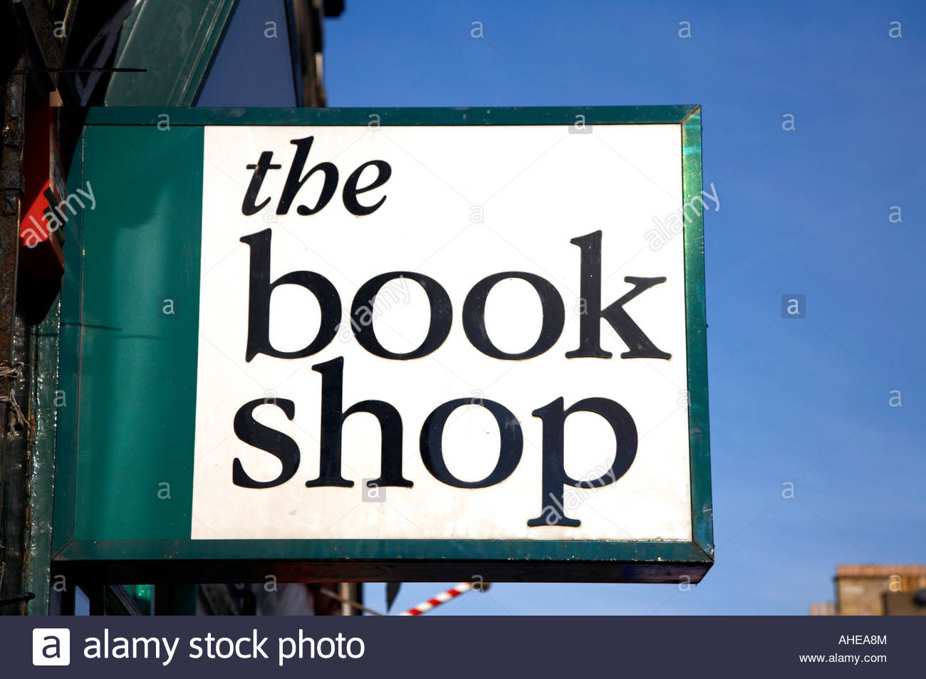 Book Shop signpost Stock Photo - Alamy