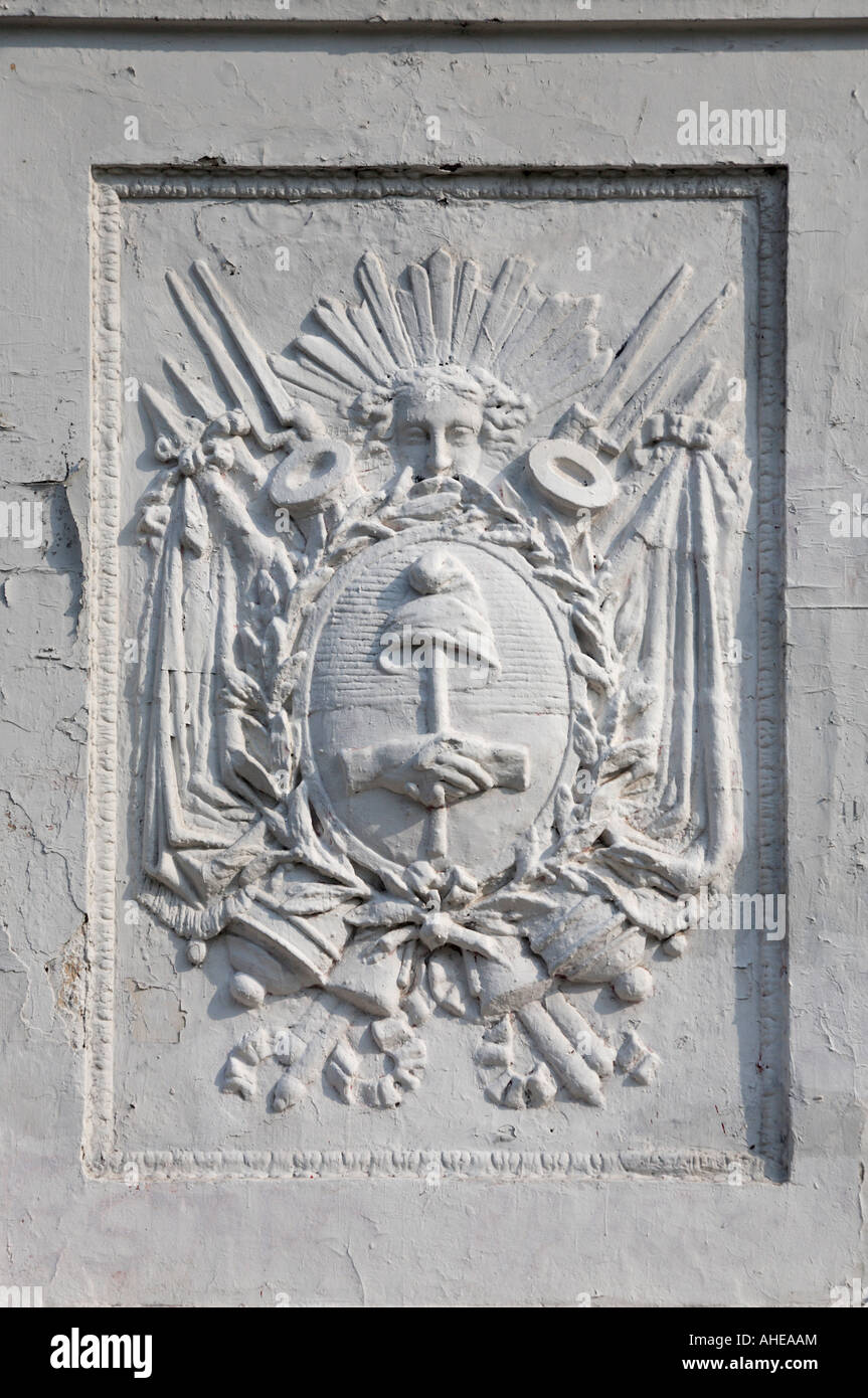 “Mayo Pyramid” national shield, Mayo square, Buenos Aires, Argentina ...