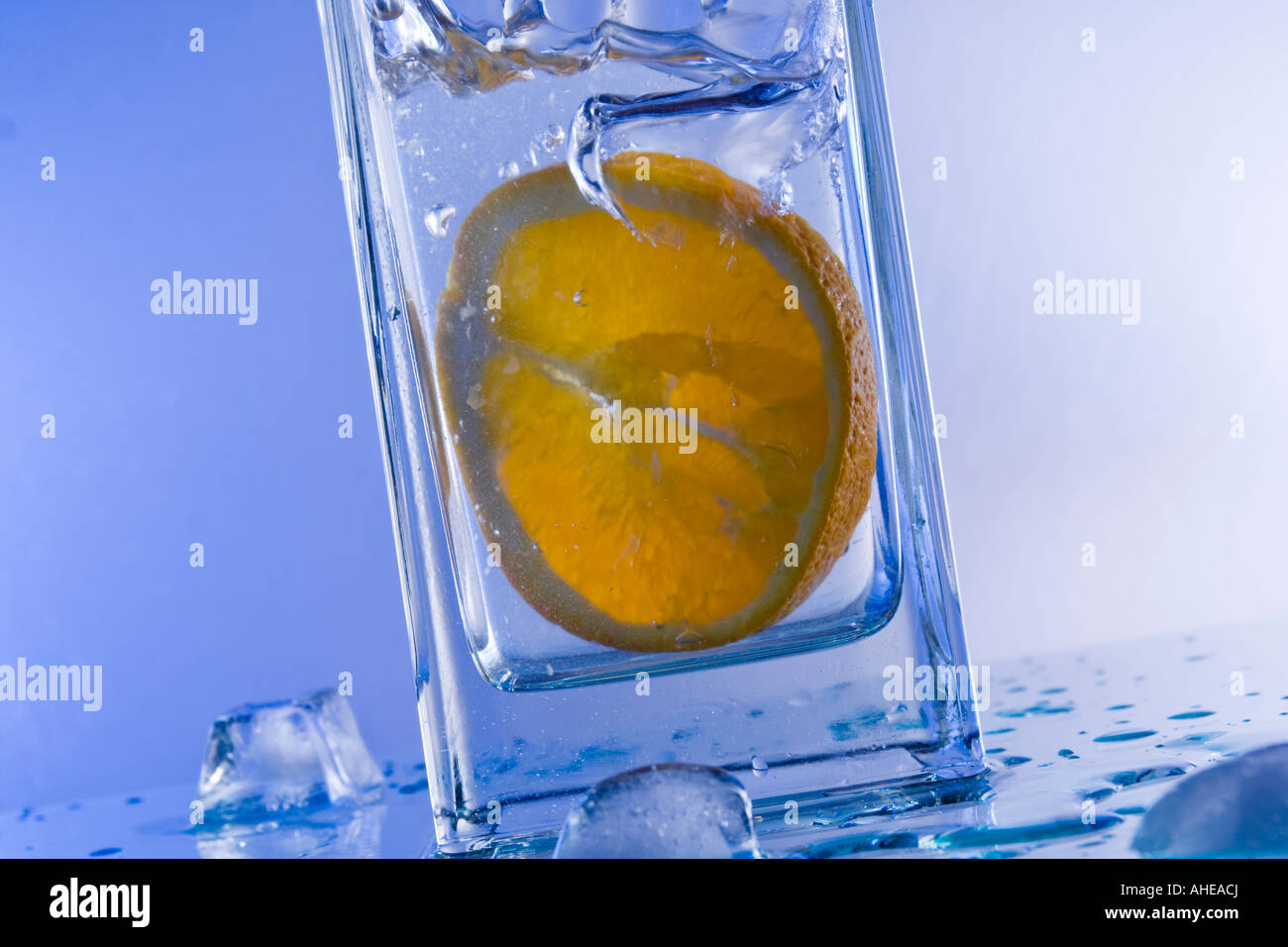 The Drowning Orange Stock Photo - Alamy