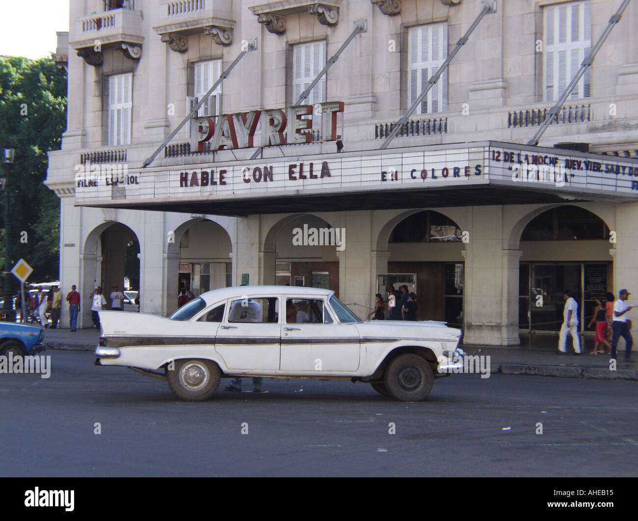 Old Havana theater Payret Stock Photo - Alamy