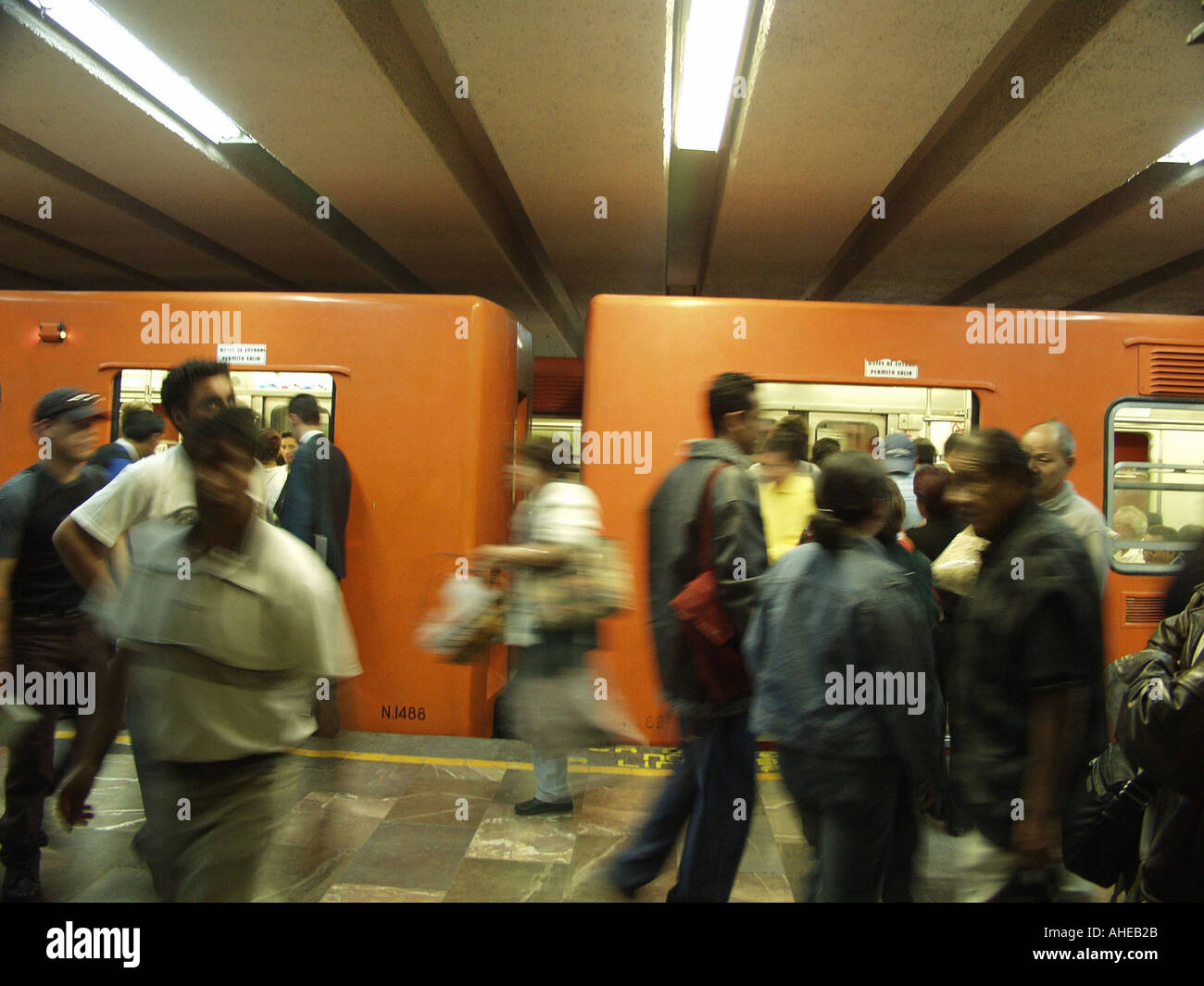 Subway Mexico city Stock Photo - Alamy