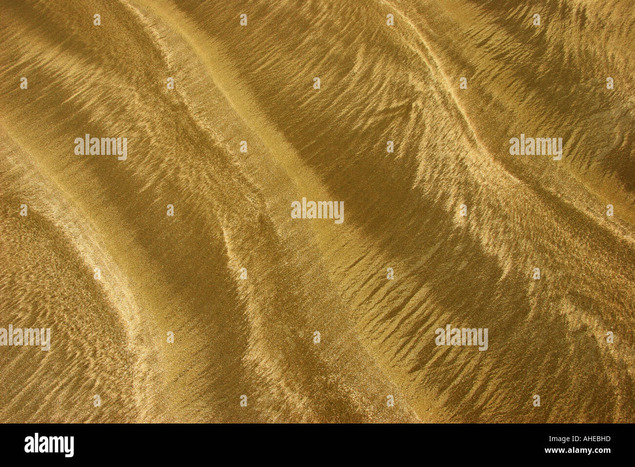Sand Ripples on a Beach Stock Photo - Alamy