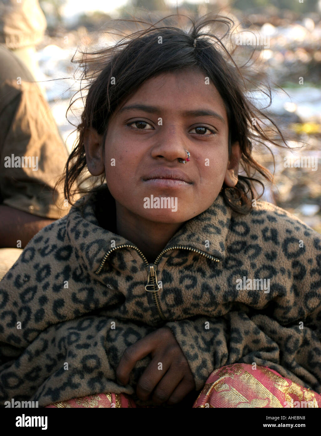Portrait girl working poor hi-res stock photography and images - Alamy