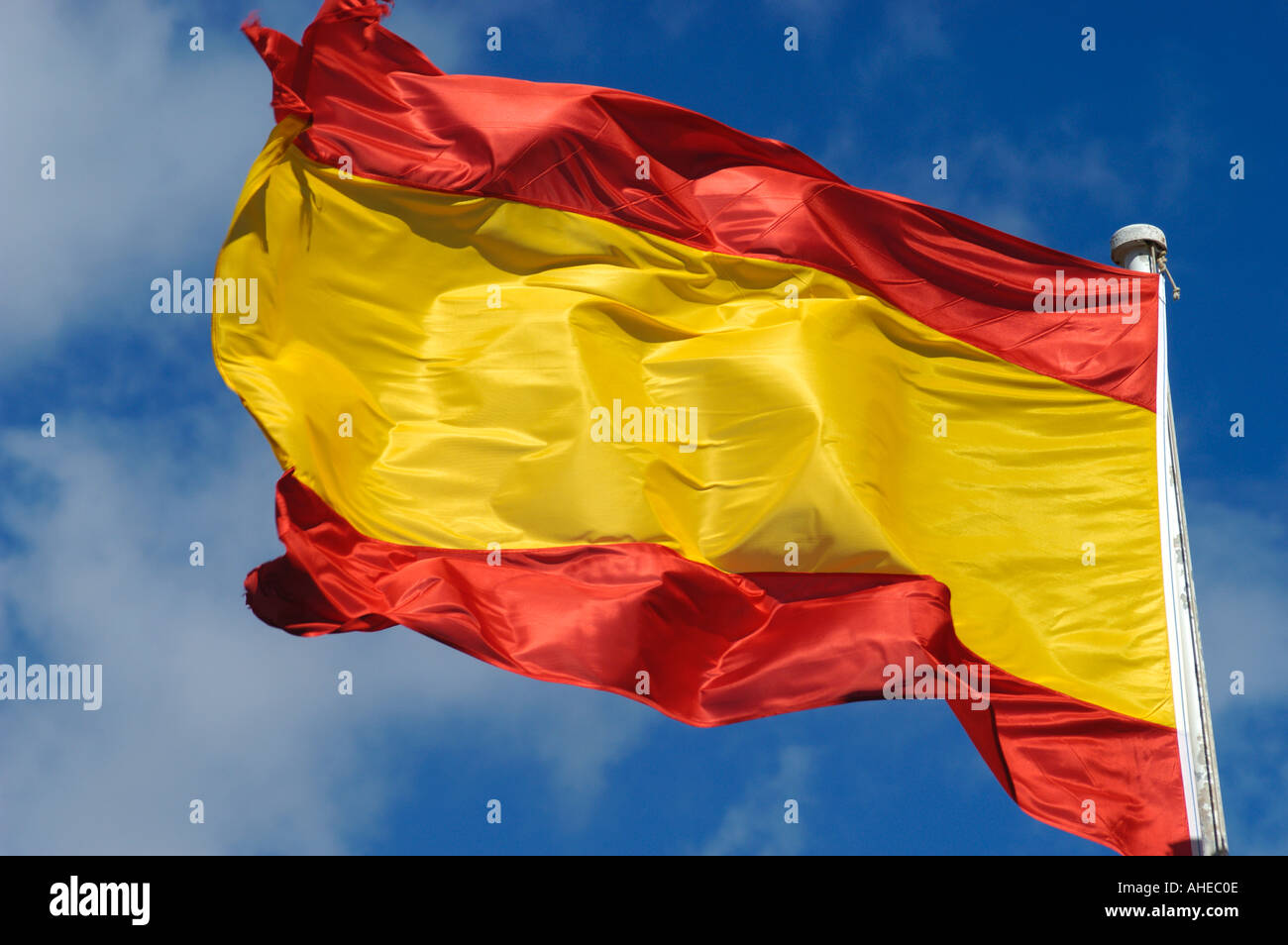 Spanish flag hi-res stock photography and images - Alamy