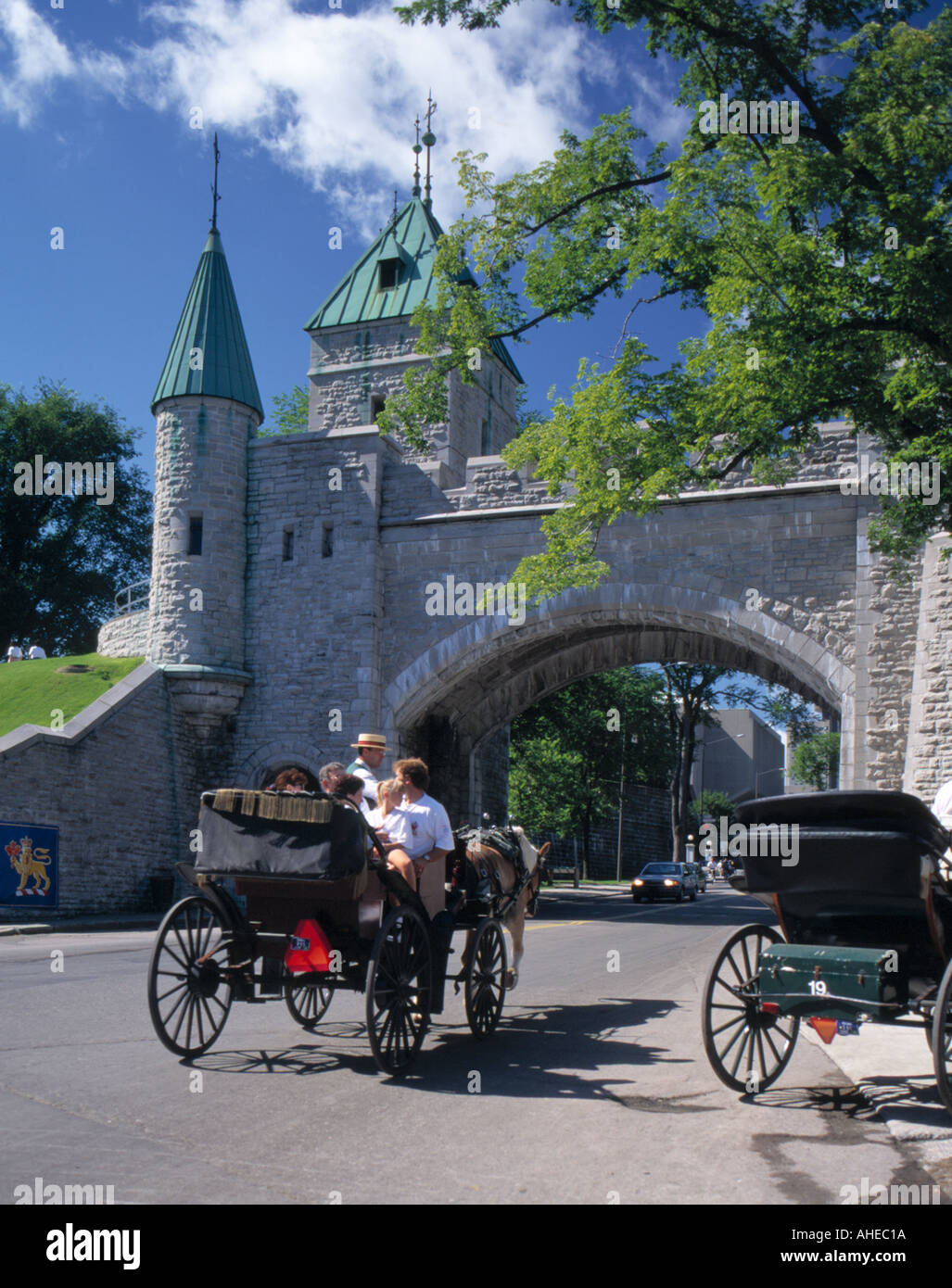 Quebec city walls hi-res stock photography and images - Alamy