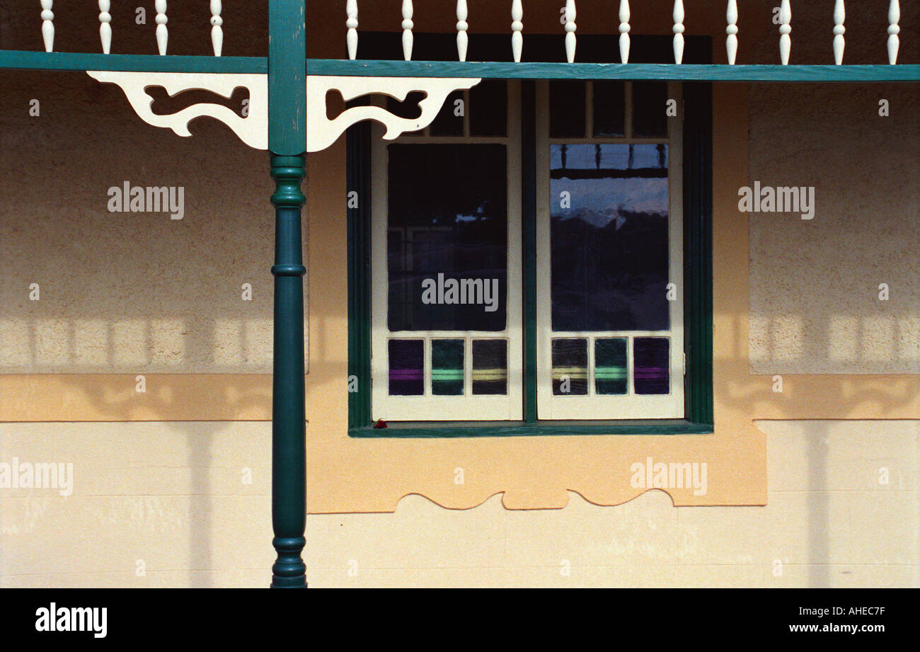 Elaborate woodwork imitating the old Australian Colonial style on this ...