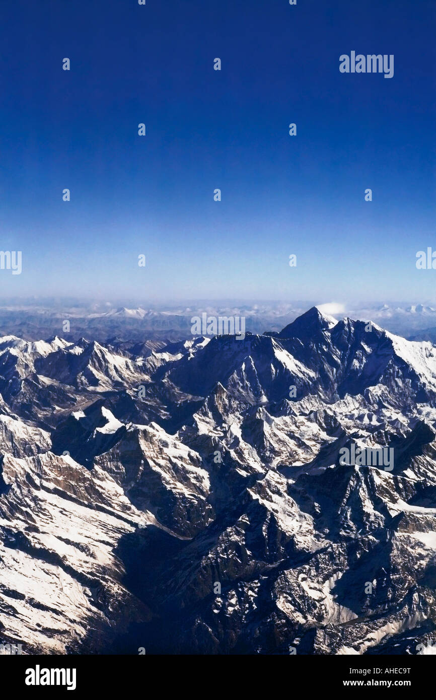 Mt everest aerial hi-res stock photography and images - Alamy