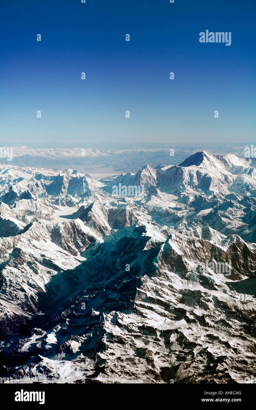 Mt everest aerial hi-res stock photography and images - Alamy