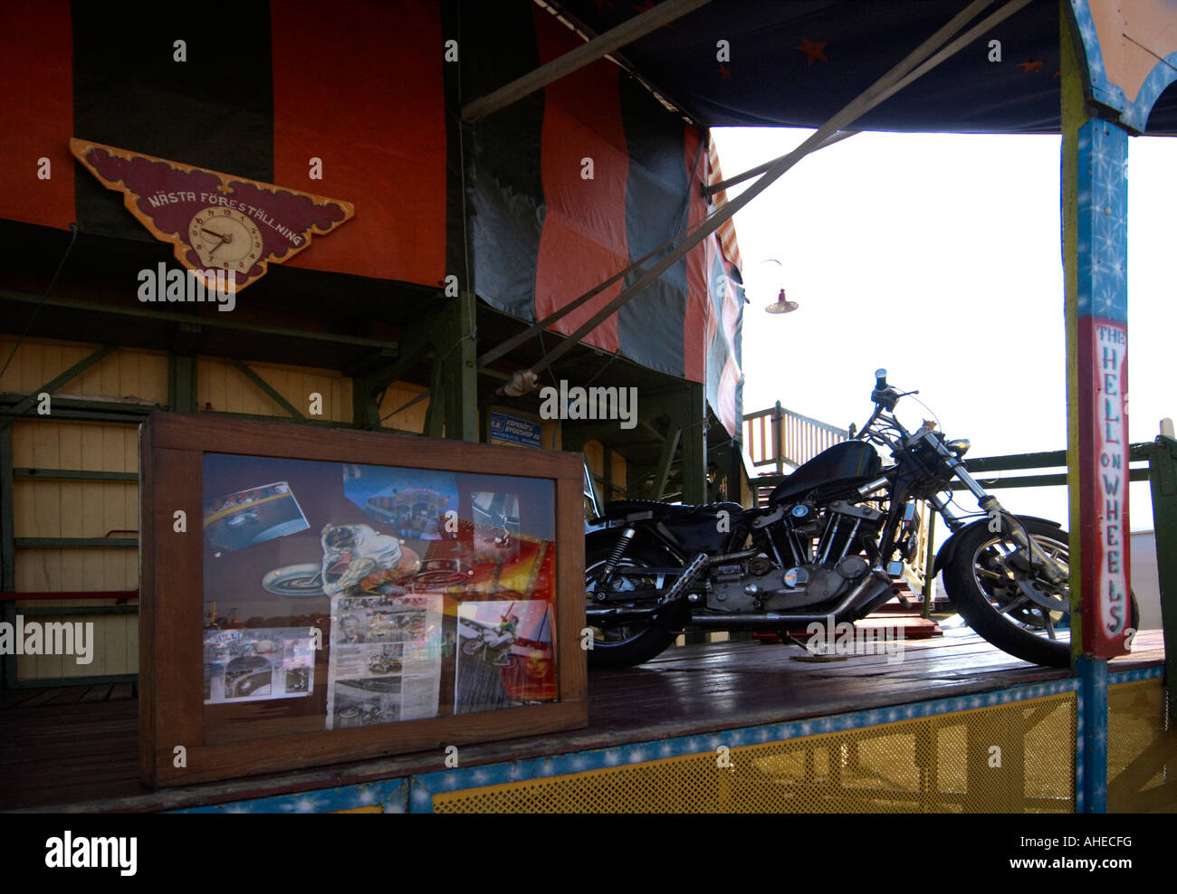 William Arne motorcircus Stock Photo - Alamy