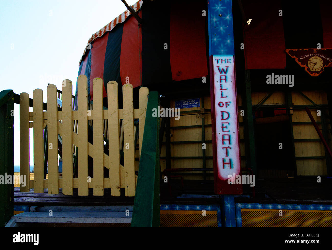 William Arne motorcircus Stock Photo - Alamy