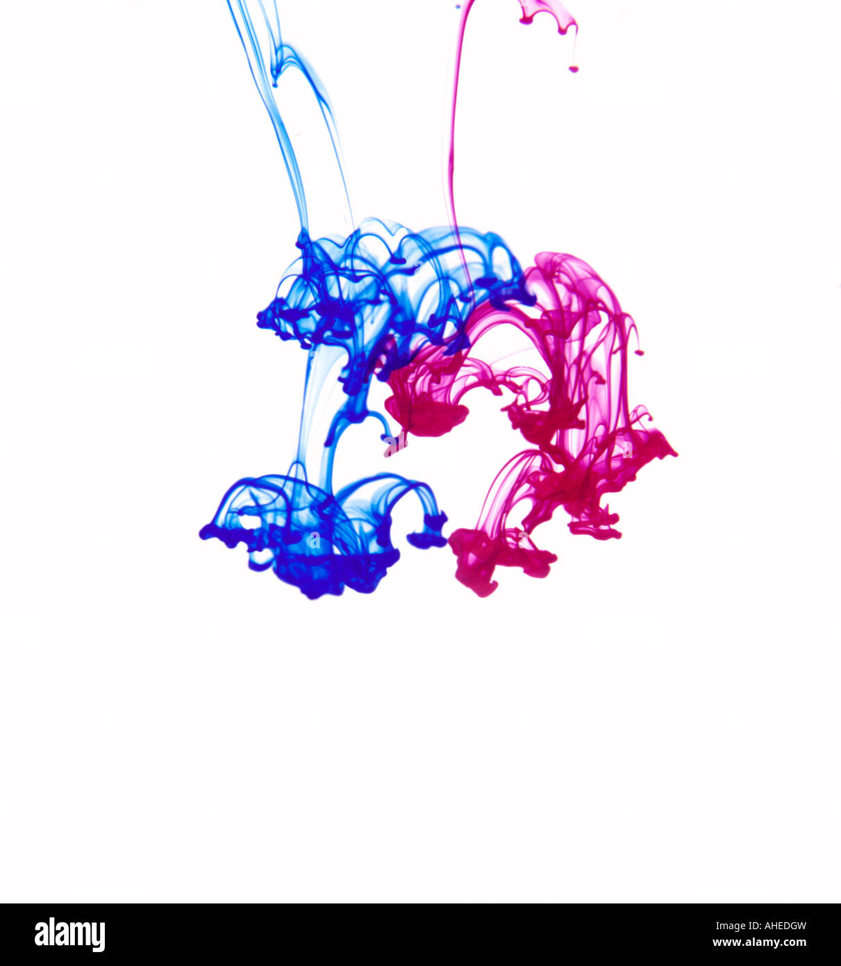 red and blue ink Stock Photo - Alamy
