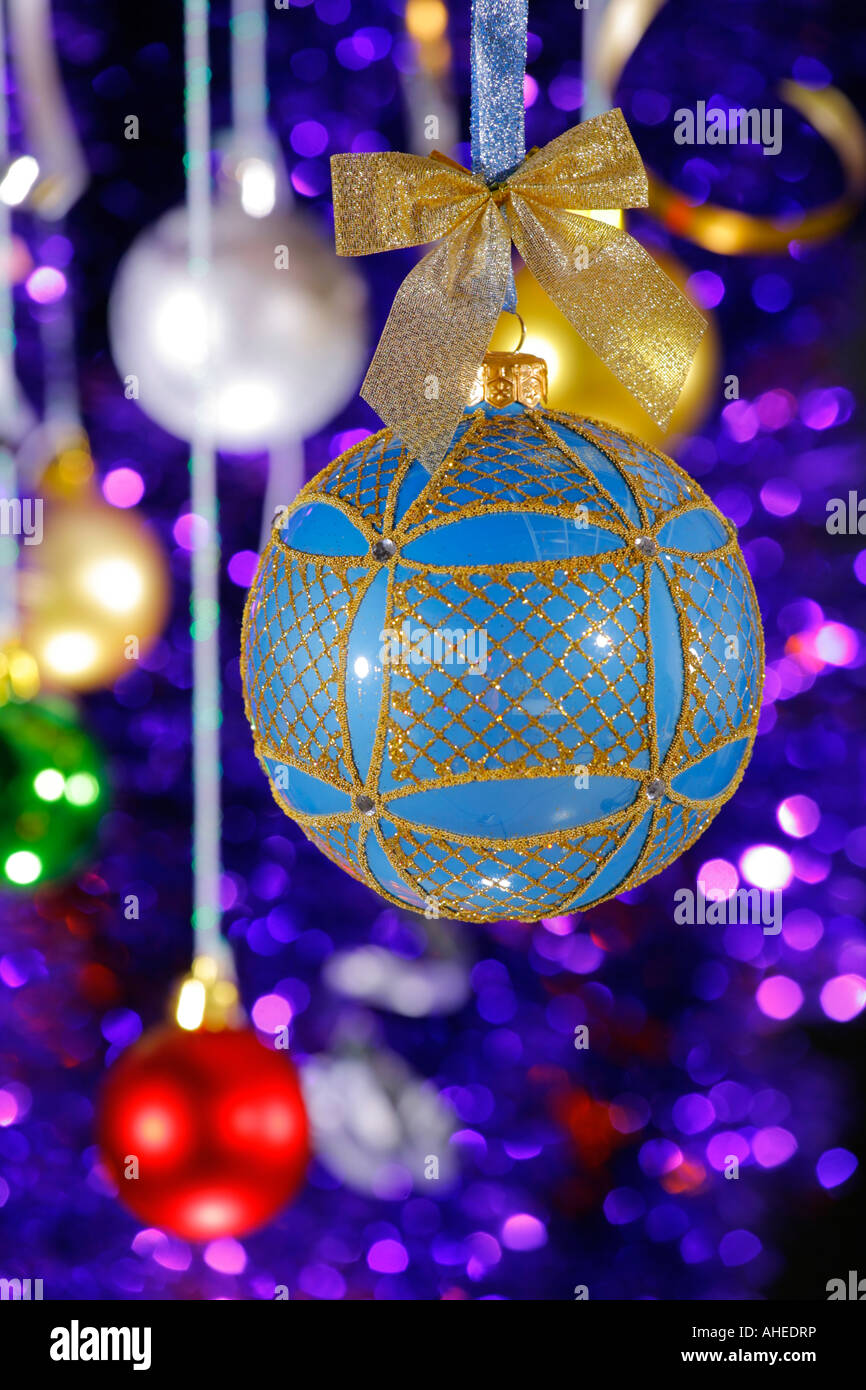 Christmas decoration Close up Stock Photo - Alamy