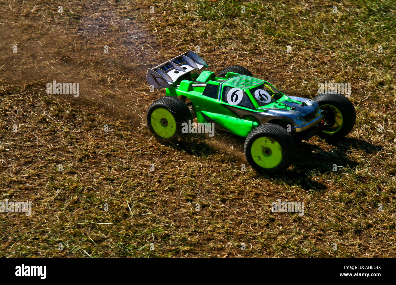 RC toy car in a rally championship race Stock Photo - Alamy