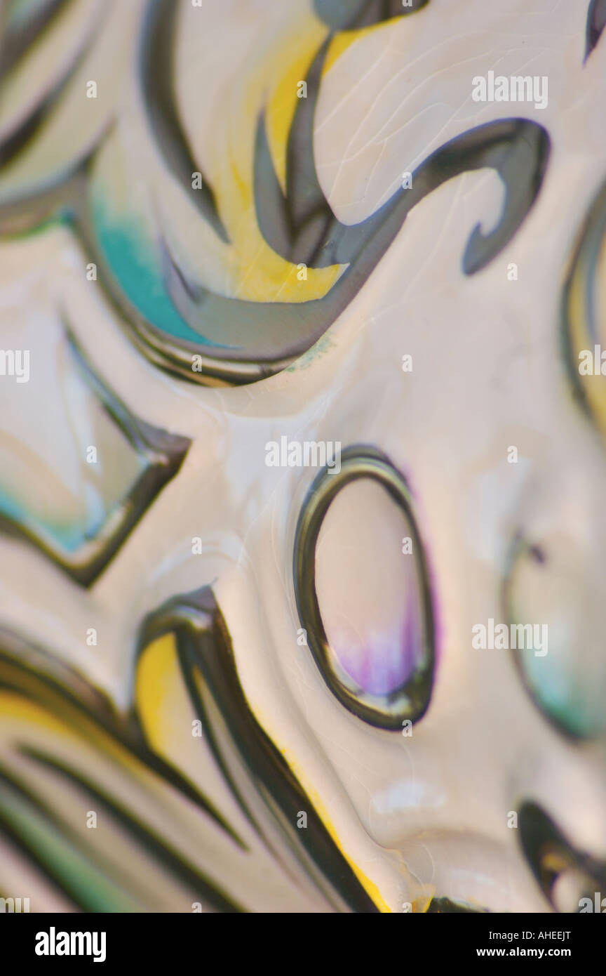 Wade Gothic ceramic vase design, close-up Stock Photo - Alamy