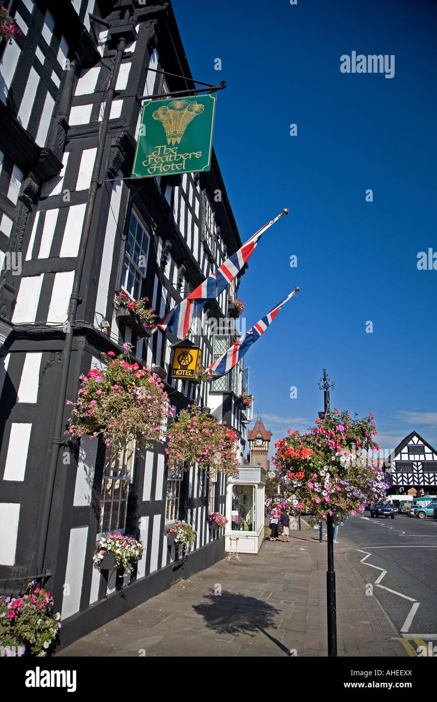 The feathers hotel ledbury hi-res stock photography and images - Alamy