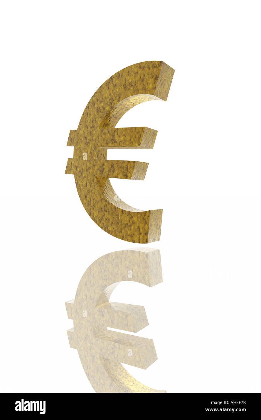 Sign of Euro Stock Photo - Alamy