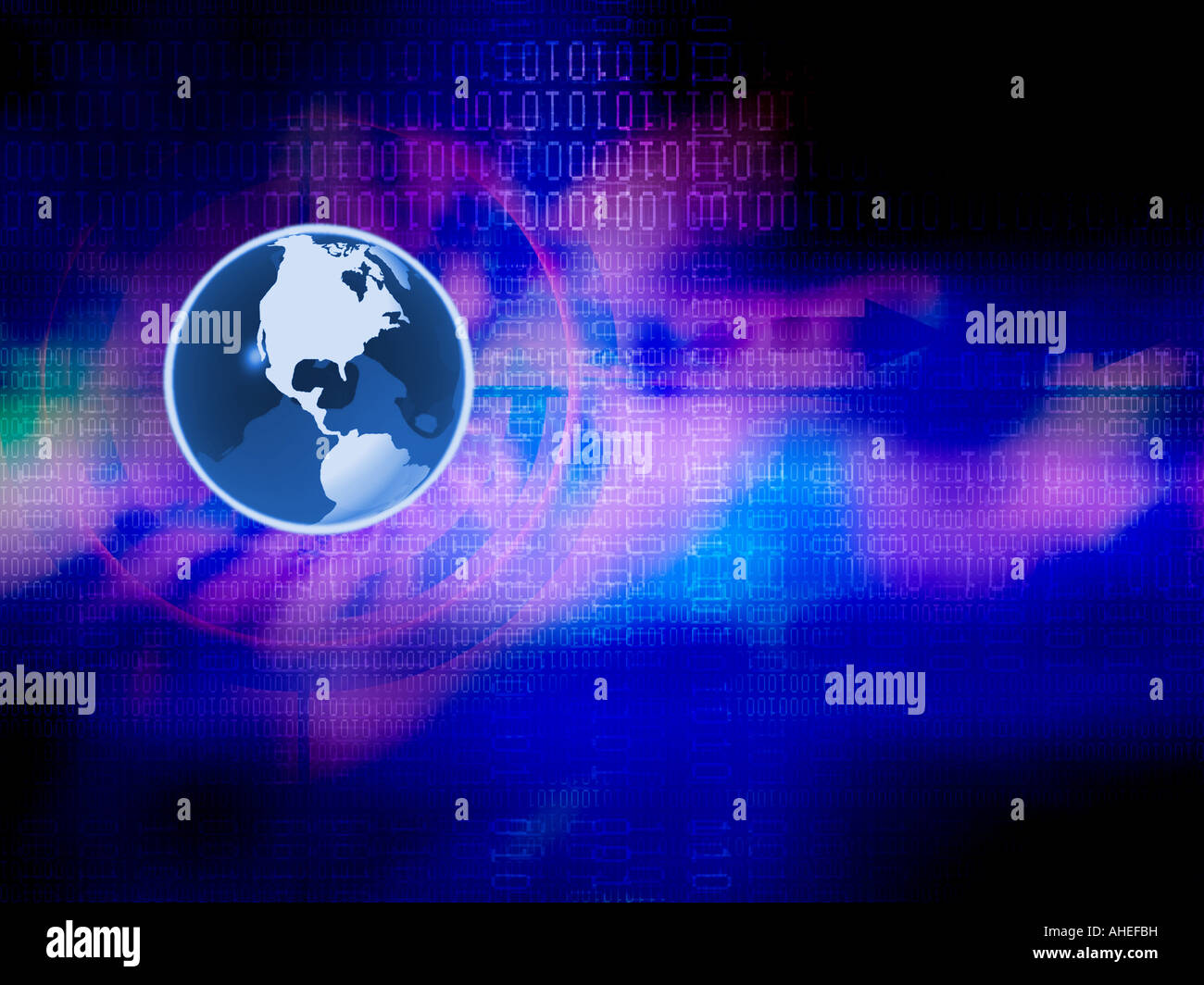 Poster globe background Stock Photo - Alamy