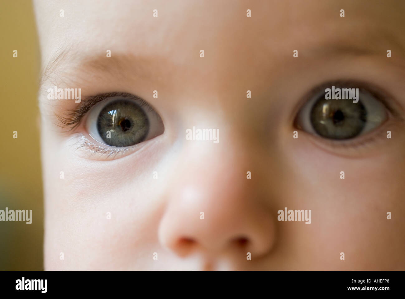 Little childs face Stock Photo - Alamy