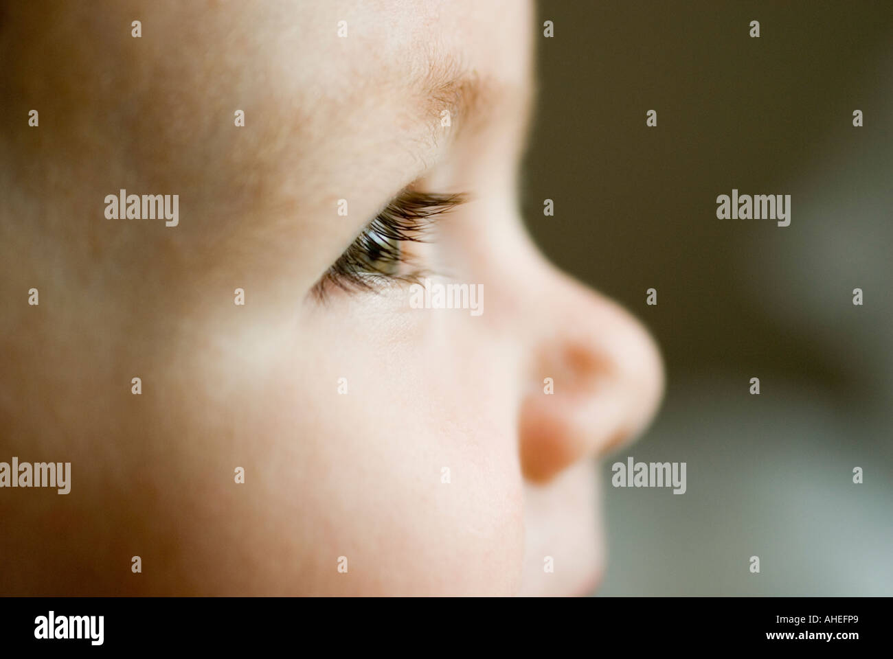 Little childs face Stock Photo - Alamy