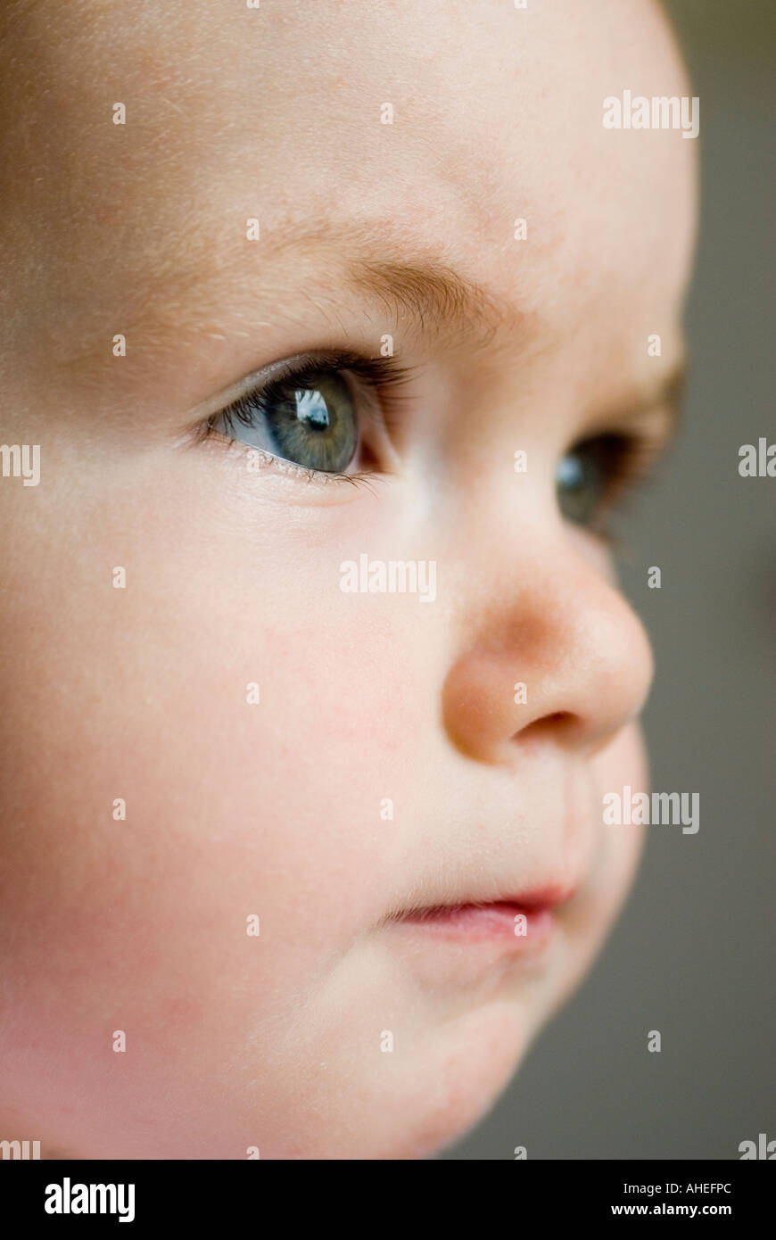Little childs face Stock Photo - Alamy