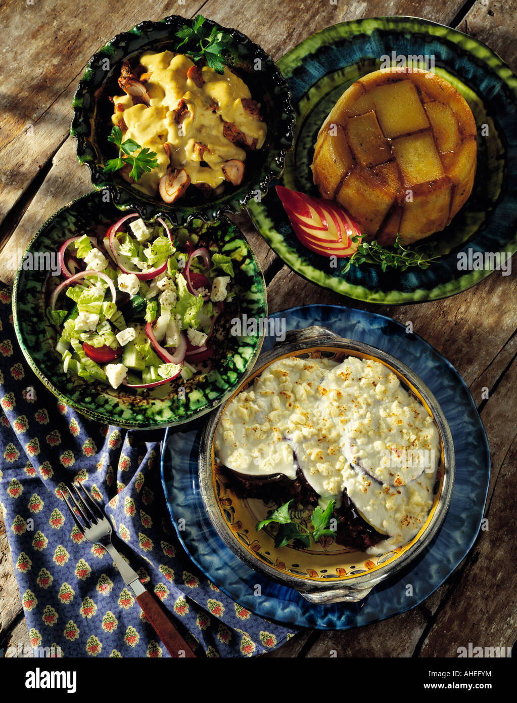 Complete with desserts hi-res stock photography and images - Alamy