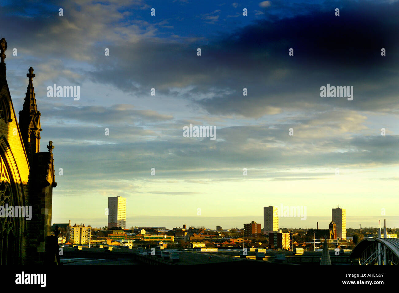 Birmingham panorama hi-res stock photography and images - Alamy