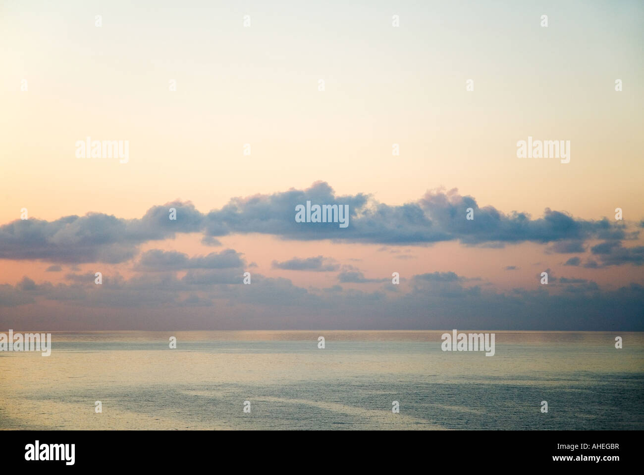 Sunset sky, Black Sea, Rize, Turkey Stock Photo - Alamy