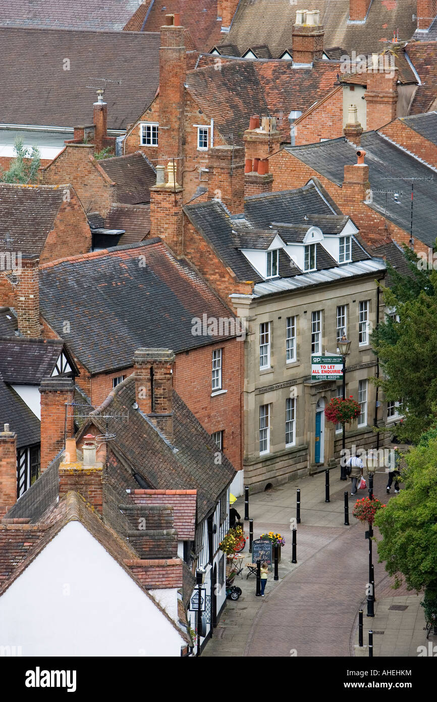 Rooftop warwick street skyline hi-res stock photography and images - Alamy