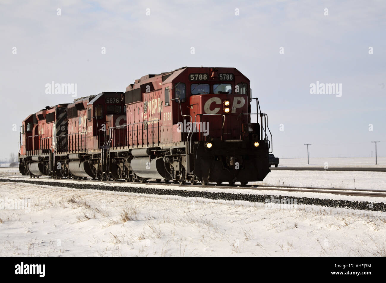 Canadian pacific railway line hi-res stock photography and images - Alamy