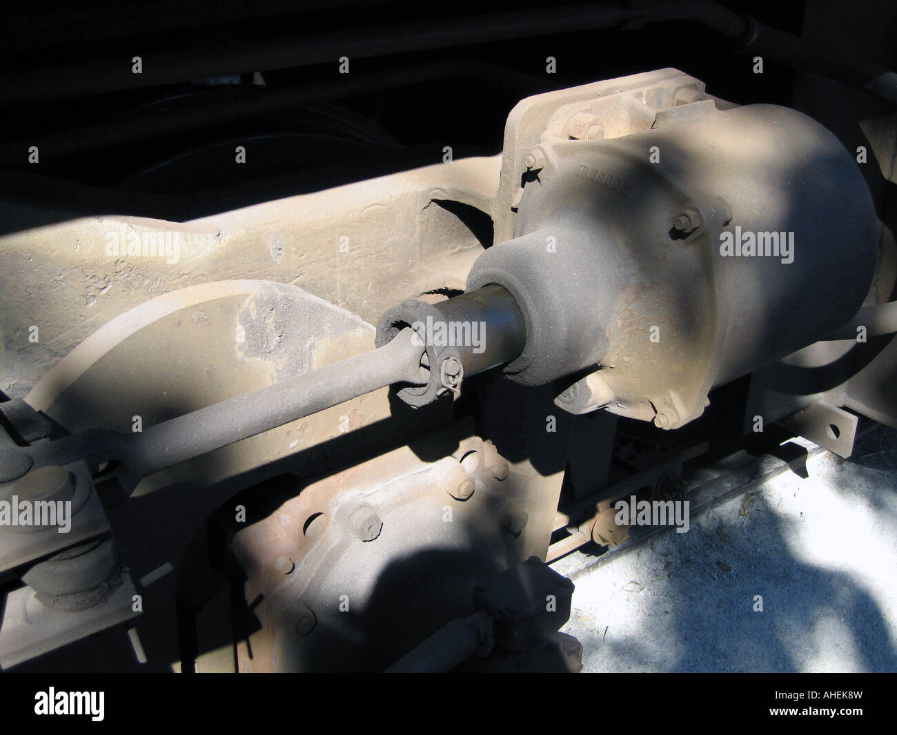 Desiel Engine bogey Stock Photo - Alamy
