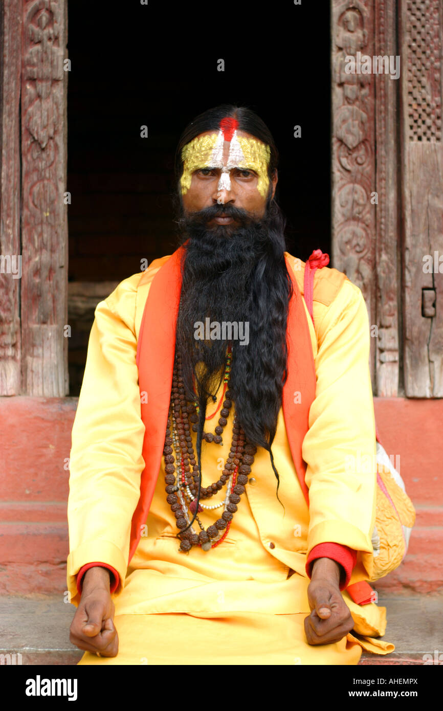 Saddhu durbar square hi-res stock photography and images - Alamy