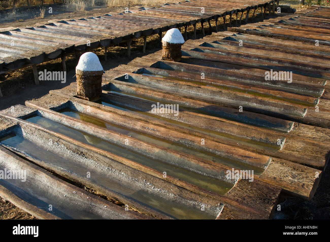Salt production process hi-res stock photography and images - Alamy