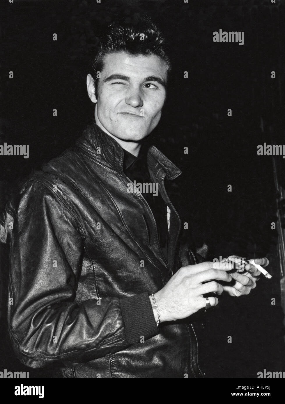 VINCE TAYLOR UK rock singer in Paris in 1961 Stock Photo - Alamy