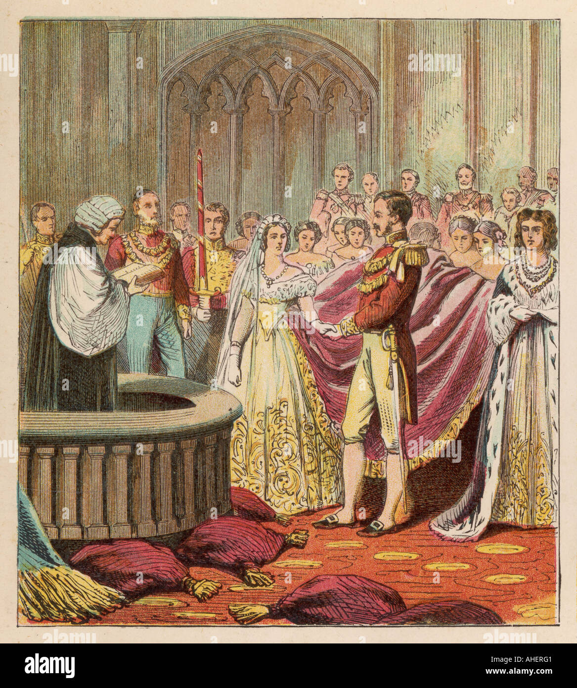 Marriage queen victoria prince albert hi-res stock photography and ...