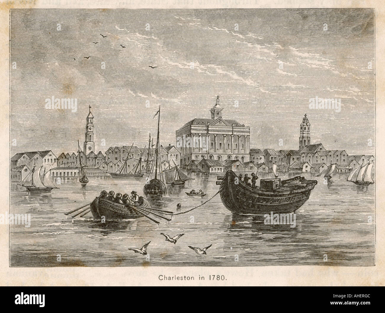 1780 charleston hi-res stock photography and images - Alamy