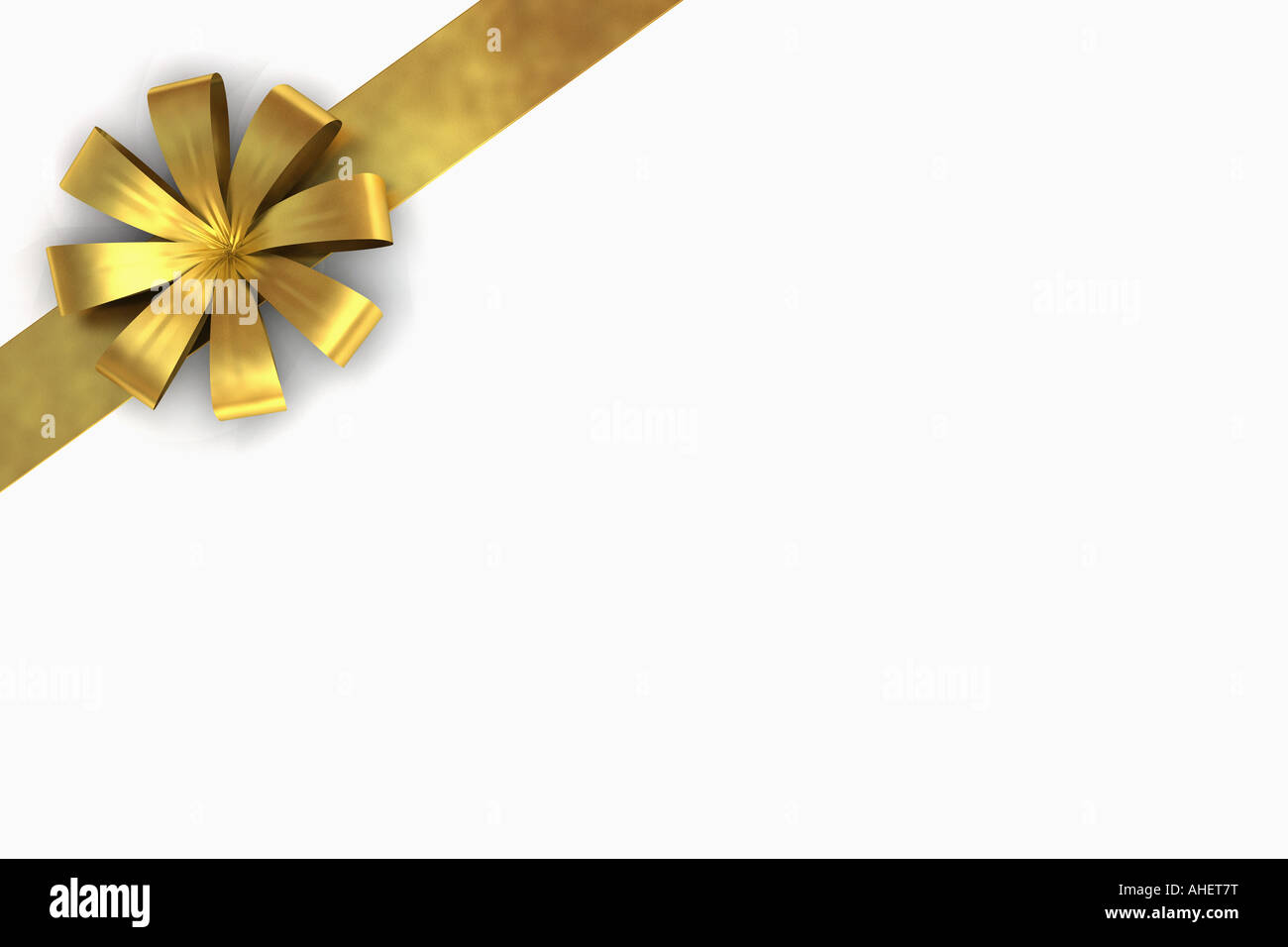 Gold ribbon hi-res stock photography and images - Alamy