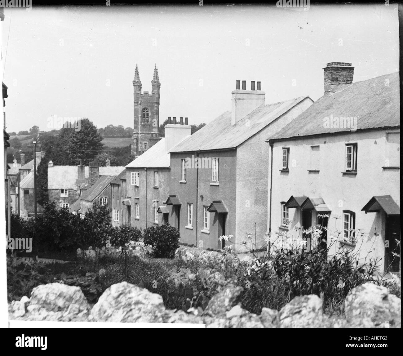 Buckland village Black and White Stock Photos & Images - Alamy