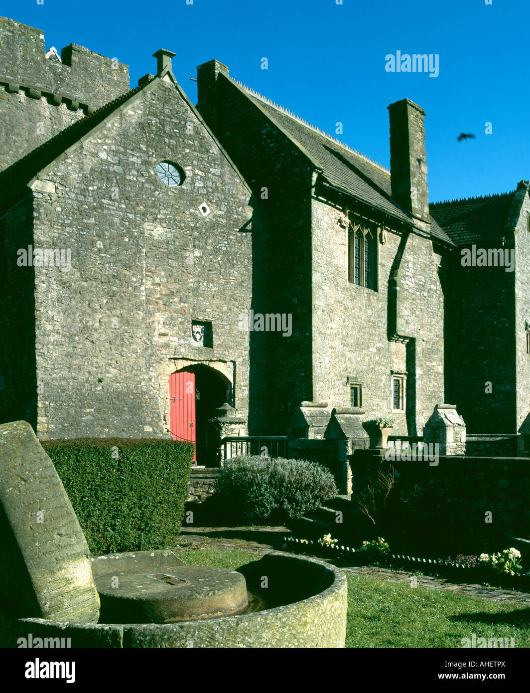 Penhow castle hi-res stock photography and images - Alamy